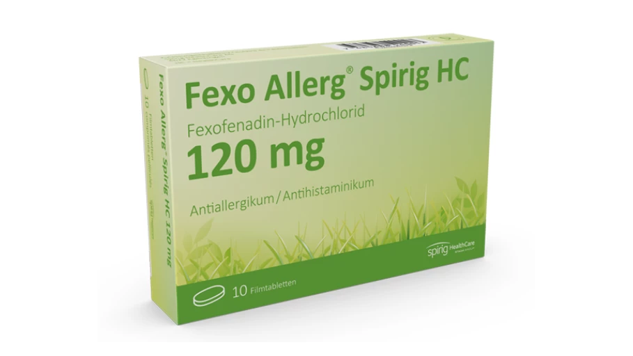 Fexo Allerg® Spirig HC 120 mg Behandlung von Heuschnupfen | Spirig
